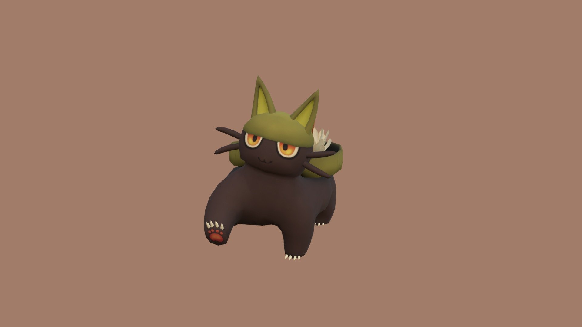 Crunchy - 3D model by Rika Creature (@rikacreature) [cf9aff8] - Sketchfab