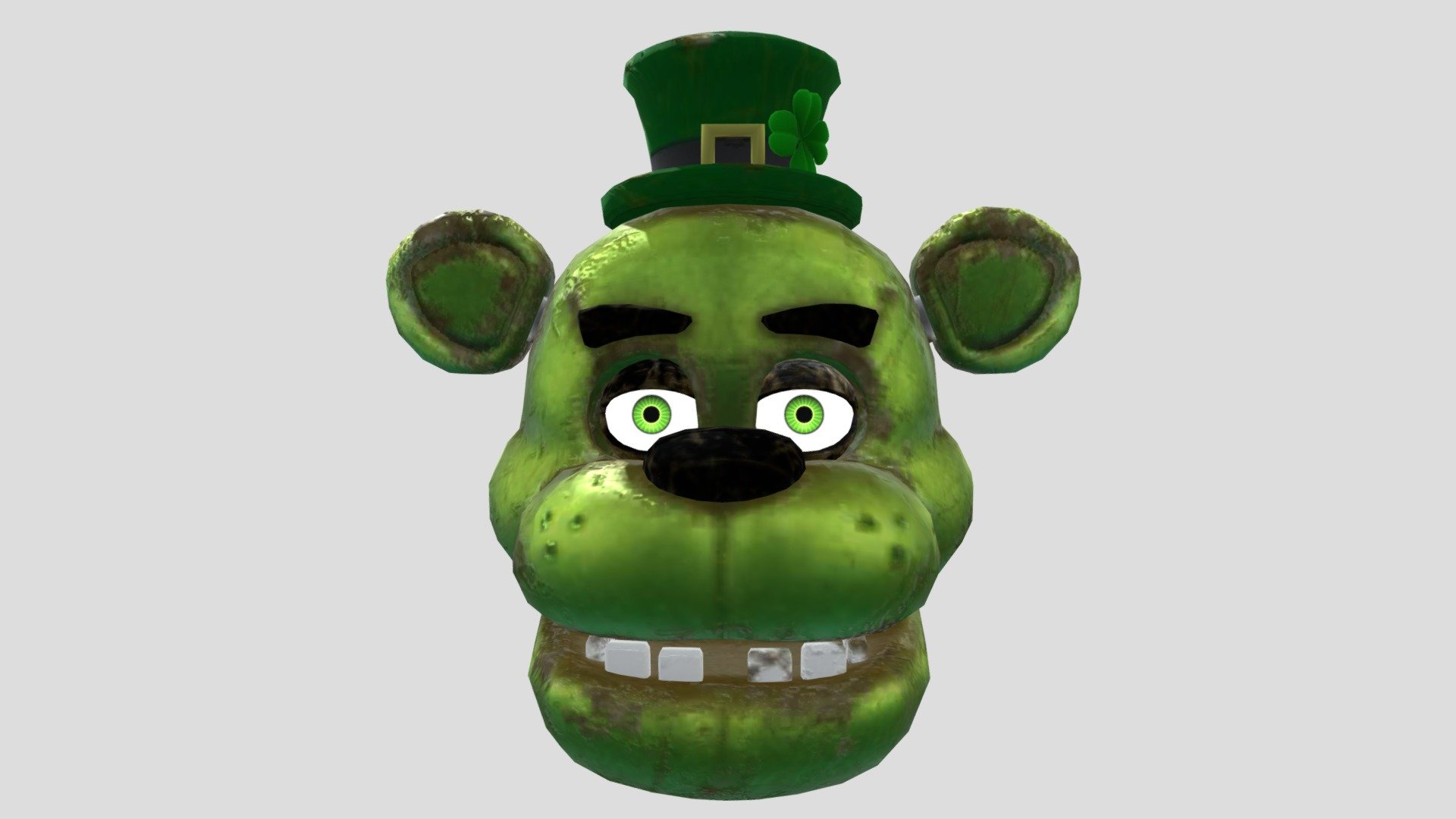 Shamrock Freddy 3D Profile Icon - Download Free 3D model by ...