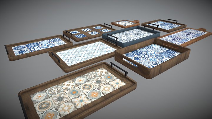 Tray 3D models - Sketchfab