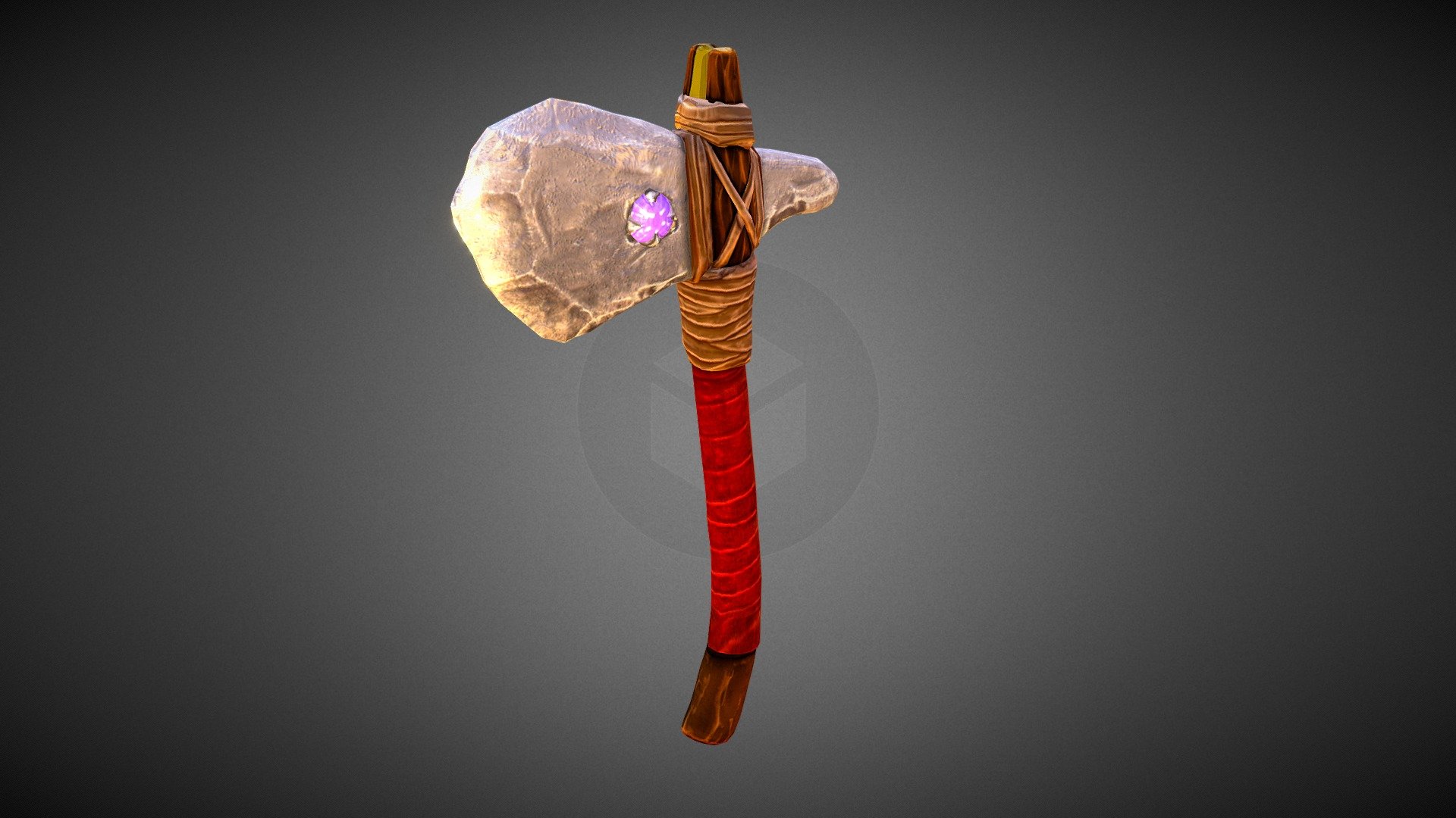 Ax Low Poly - 3D model by jayru.dp [cf9e50d] - Sketchfab