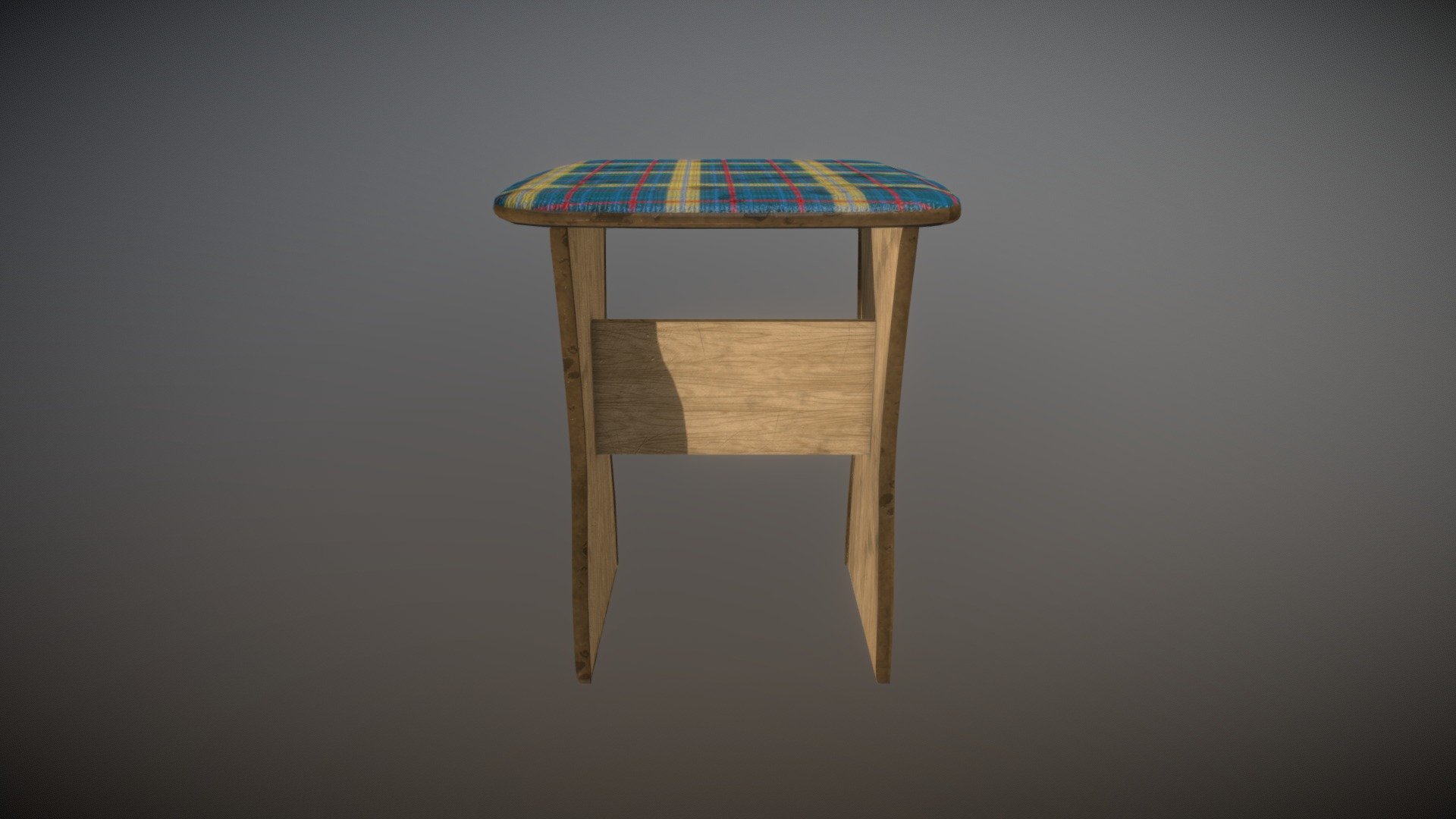 SOFT CHAIR - 4K TEXTURES Low-Poly 3D MODEL - Download Free 3D model by ...
