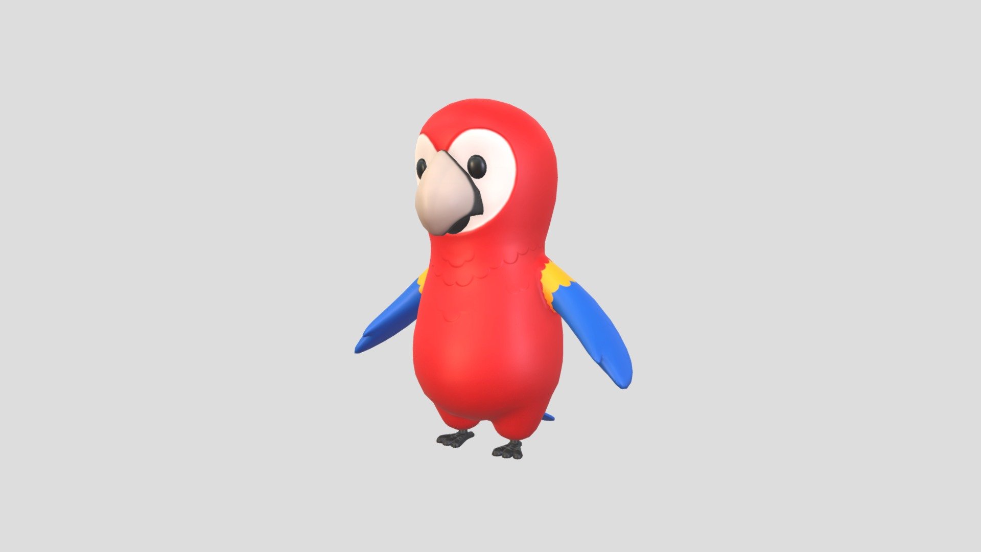 Character066 Parrot - Buy Royalty Free 3D model by BaluCG [cfa223e ...