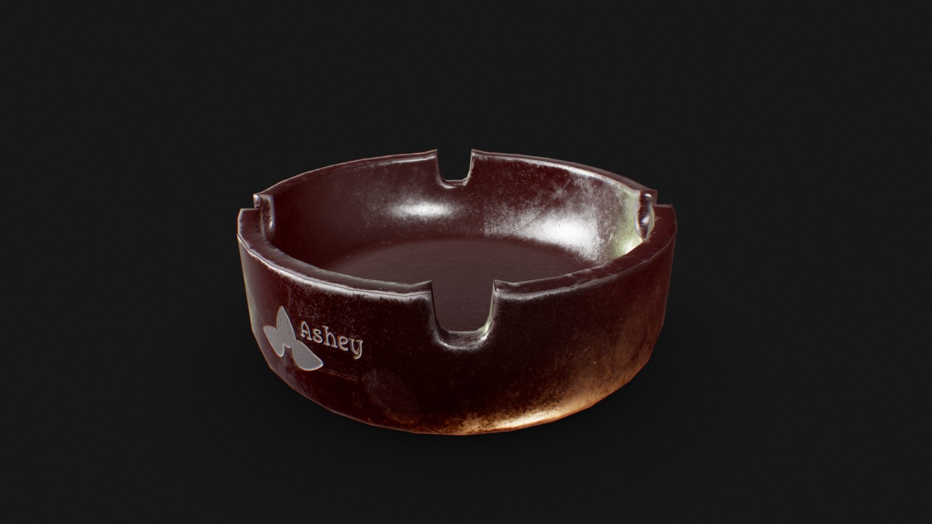 Ashtray - Download Free 3D model by TriQMakar (@triMakar) [cfa2990 ...