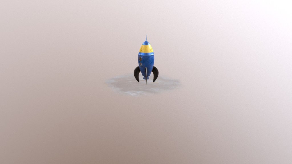 Cohete Prueba - 3D model by Mario A. Silva García (@blonderflash ...