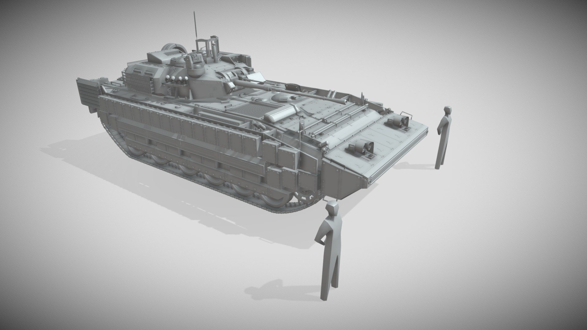 IFV-1 - 3D model by cangguprime [cfa4a29] - Sketchfab