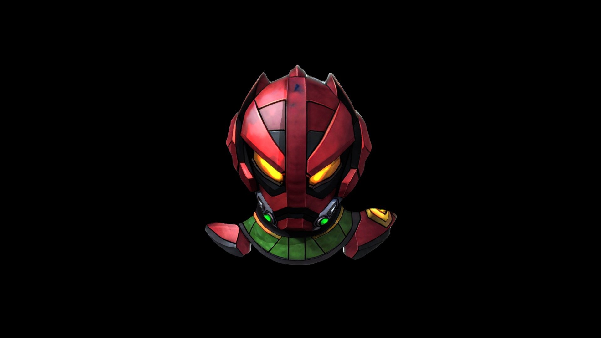 Helmet Mask Robot Cartoon 152 - Download Free 3D model by klrxyz ...