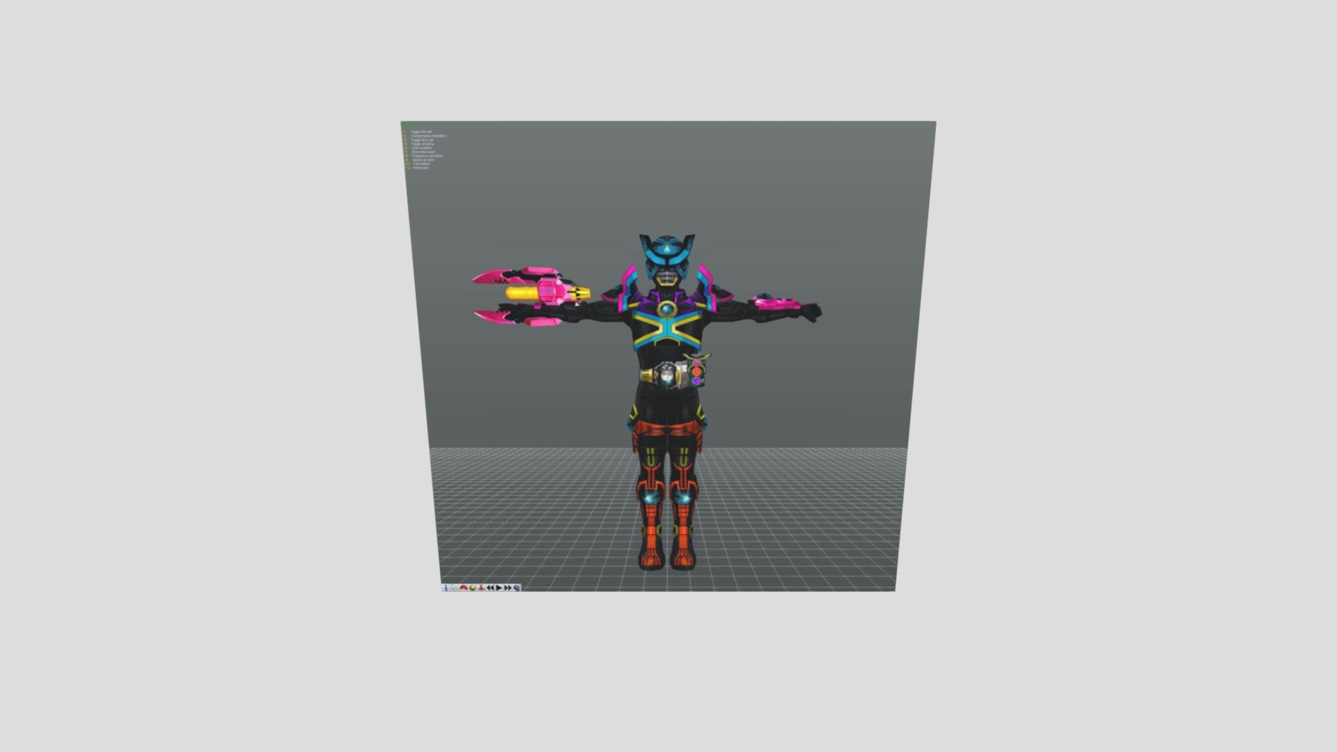 Kamen Rider Birth X - 3D model by Gantz149 [cfaaa49] - Sketchfab