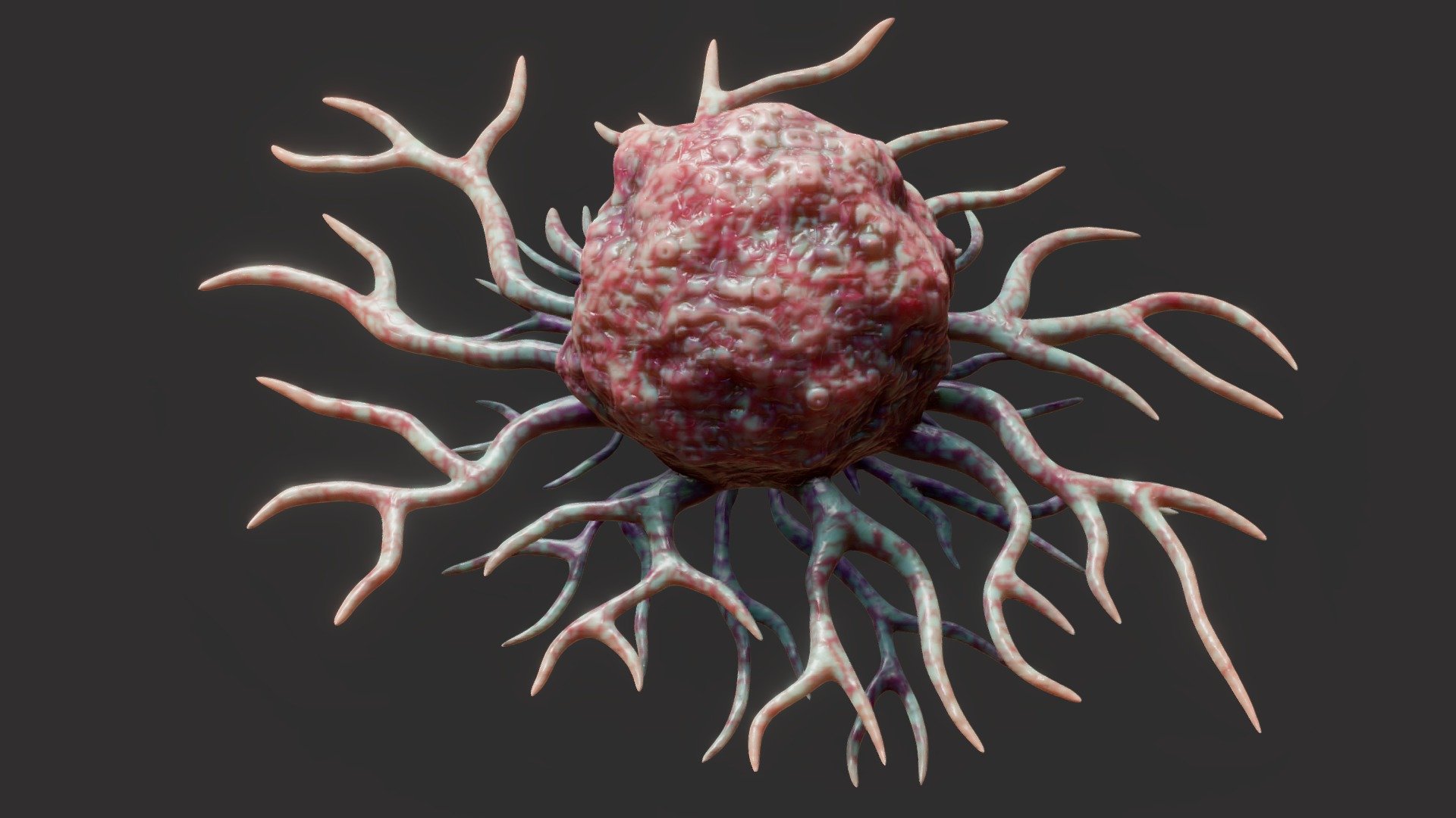 Cancer Cell - Buy Royalty Free 3D model by zames1992 [cfab00f ...