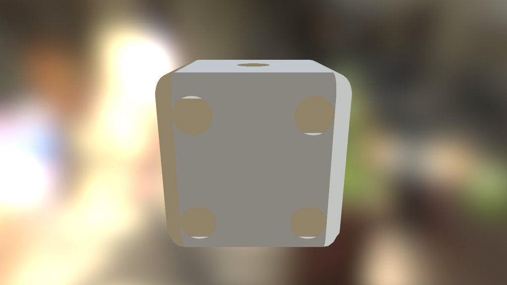 Dado - 3D model by Ariel Cruz (@xandercraz) [cfacaa1] - Sketchfab