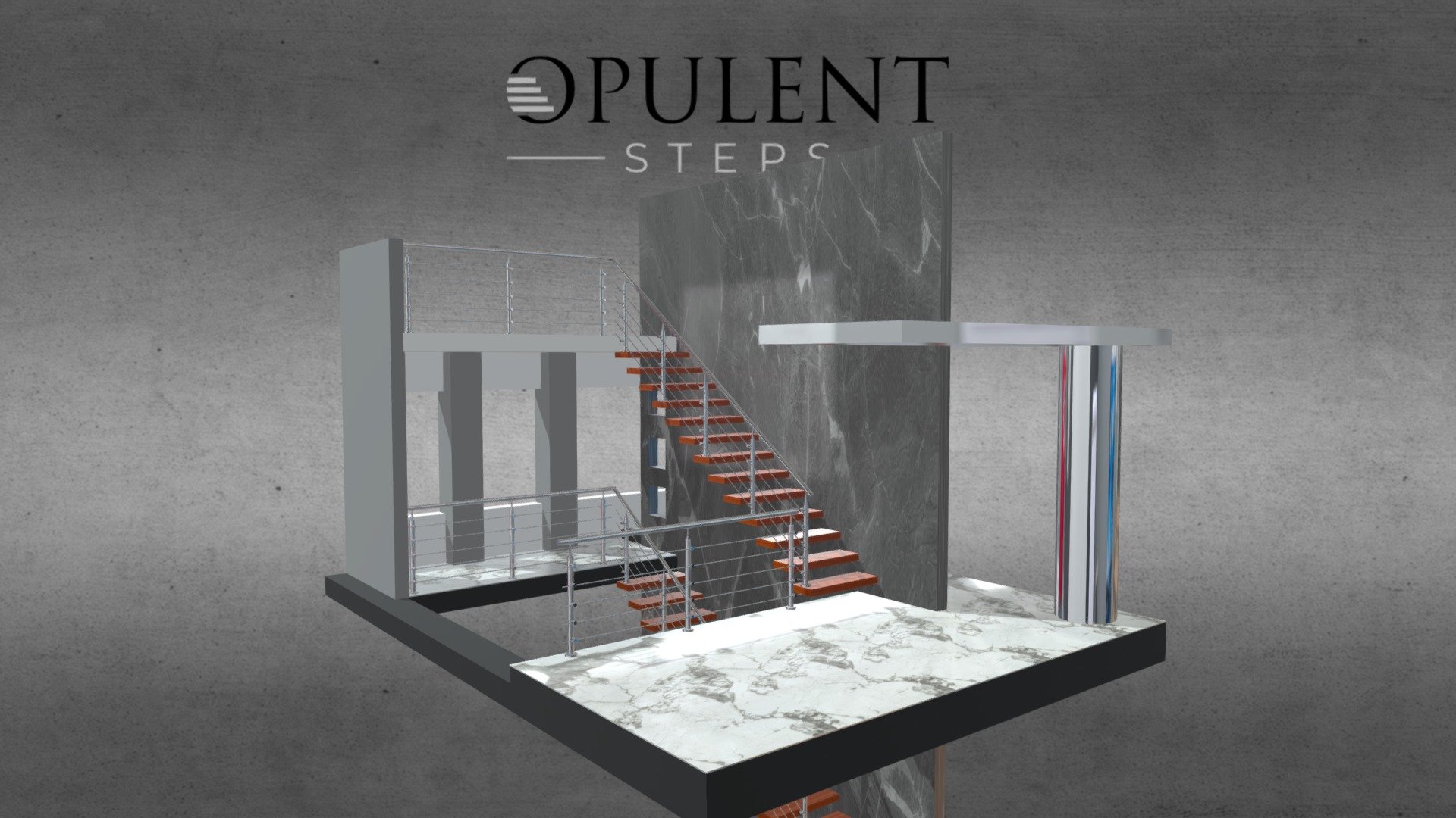 PR-F007 - 3D model by OPULENT STEPS (@3D.Viewer) [cfad6f4] - Sketchfab