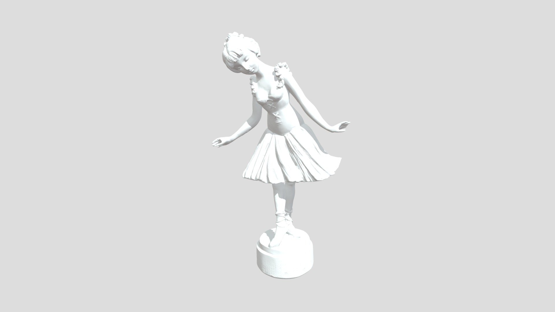 Dansing Girl - 3D model by Franky_Vanhooren [cfad8cc] - Sketchfab