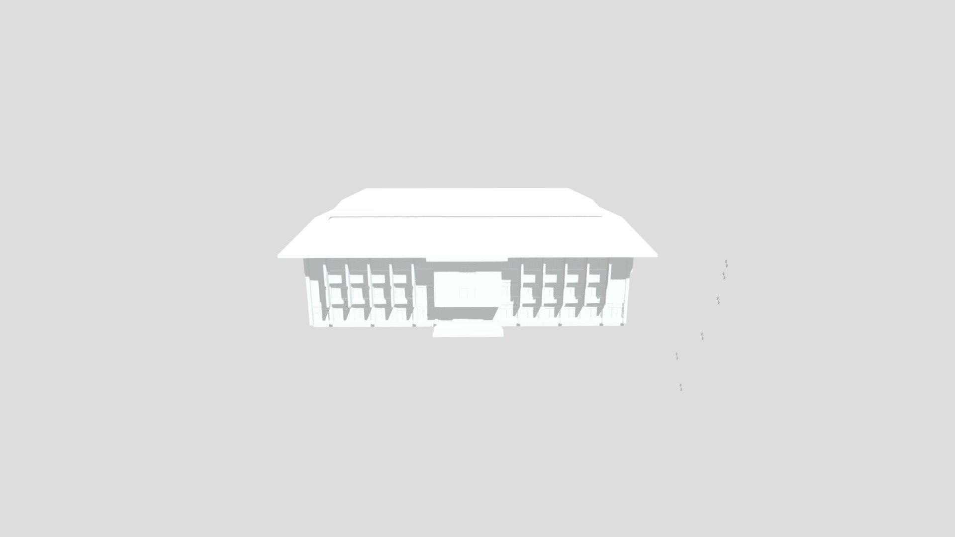 Gedung Hukum 2 - Download Free 3D model by nugolc [cfae509] - Sketchfab