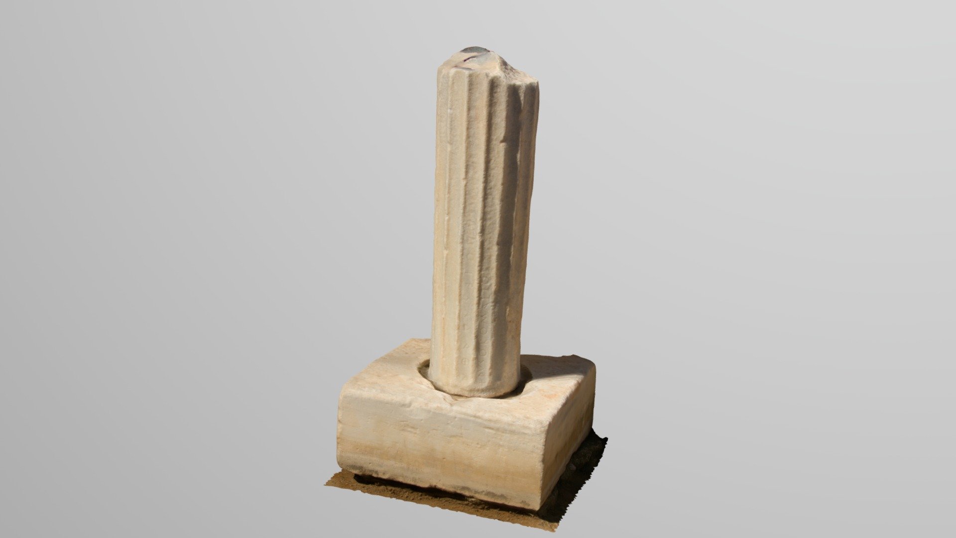 Κιονίσκος και βάση - 3D model by Aggelos Androulidakis (@Aggelos ...