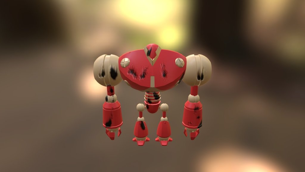 Robot Texture - 3D model by Kiera Solomon (@lildarkone) [cfaf007 ...
