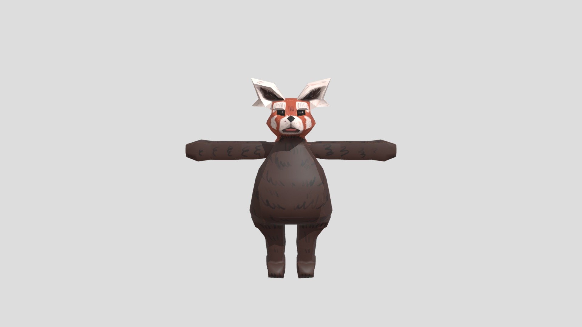 Red Panda - 3D model by naleina [cfaf2d4] - Sketchfab