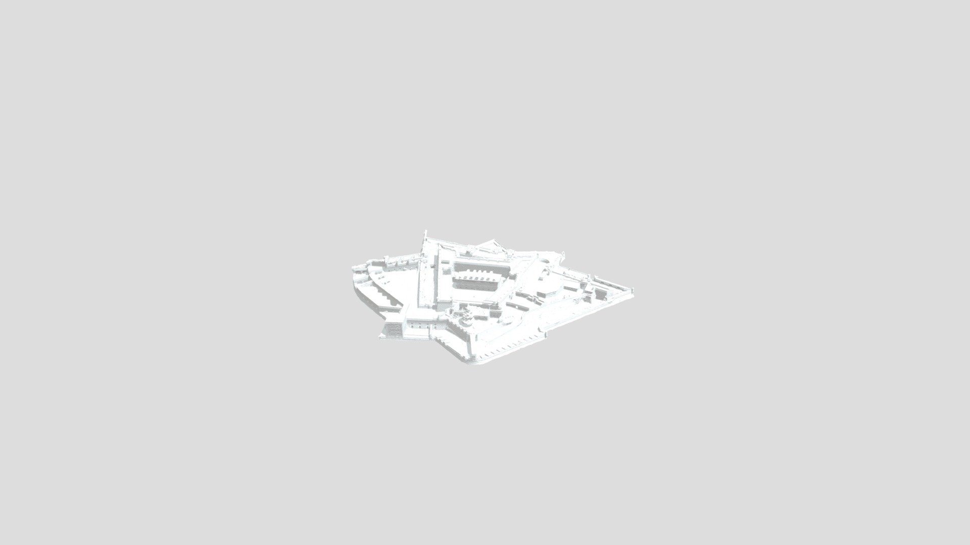 Castillo San Felipe - 3D model by javierfnfn [cfaf8d8] - Sketchfab