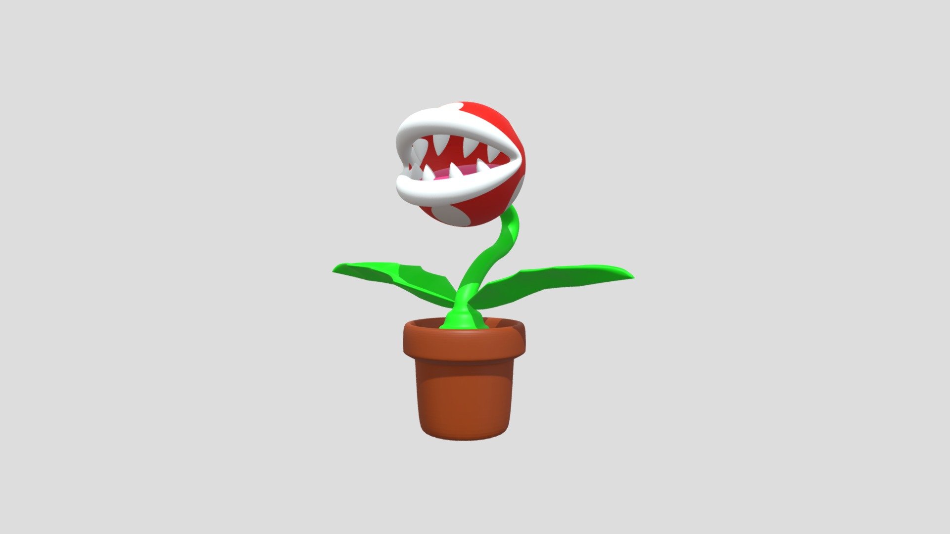 piranha plant - 3D model by nekoooooba [cfb0e29] - Sketchfab