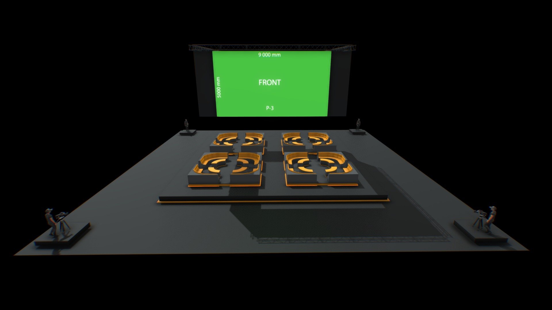 PUBG_mobile_stadium_consept - 3D model by maksym.lyakhov.maxlama ...