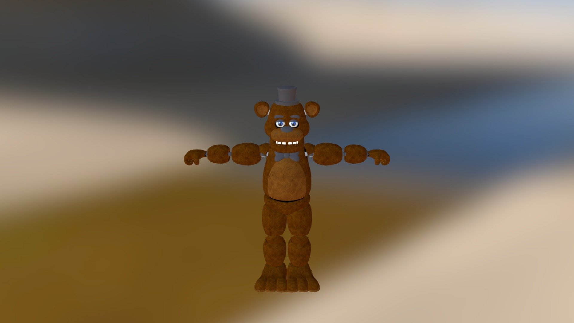 Freddy - Download Free 3D model by bronywilson [cfb4182] - Sketchfab