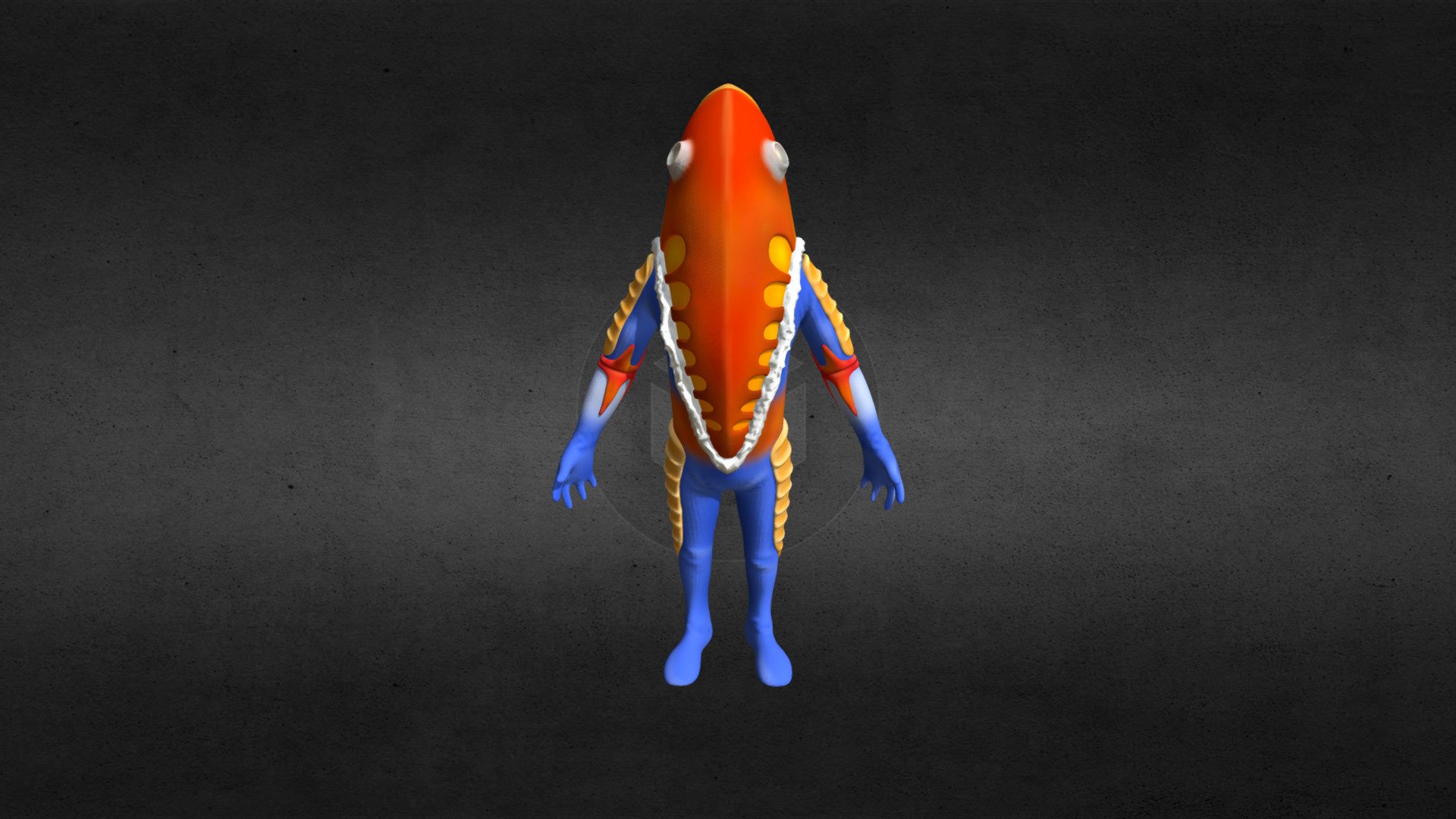 ALIEN METRON - 3D model by yamaken1967 [cfb452a] - Sketchfab
