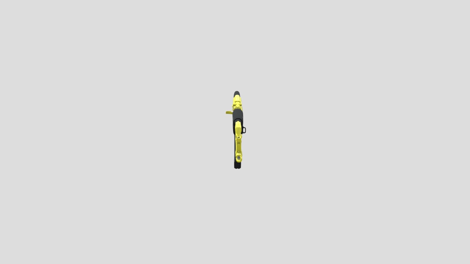 AK-47 , Yellow buzz. - 3D model by romashiqttv [cfb461a] - Sketchfab