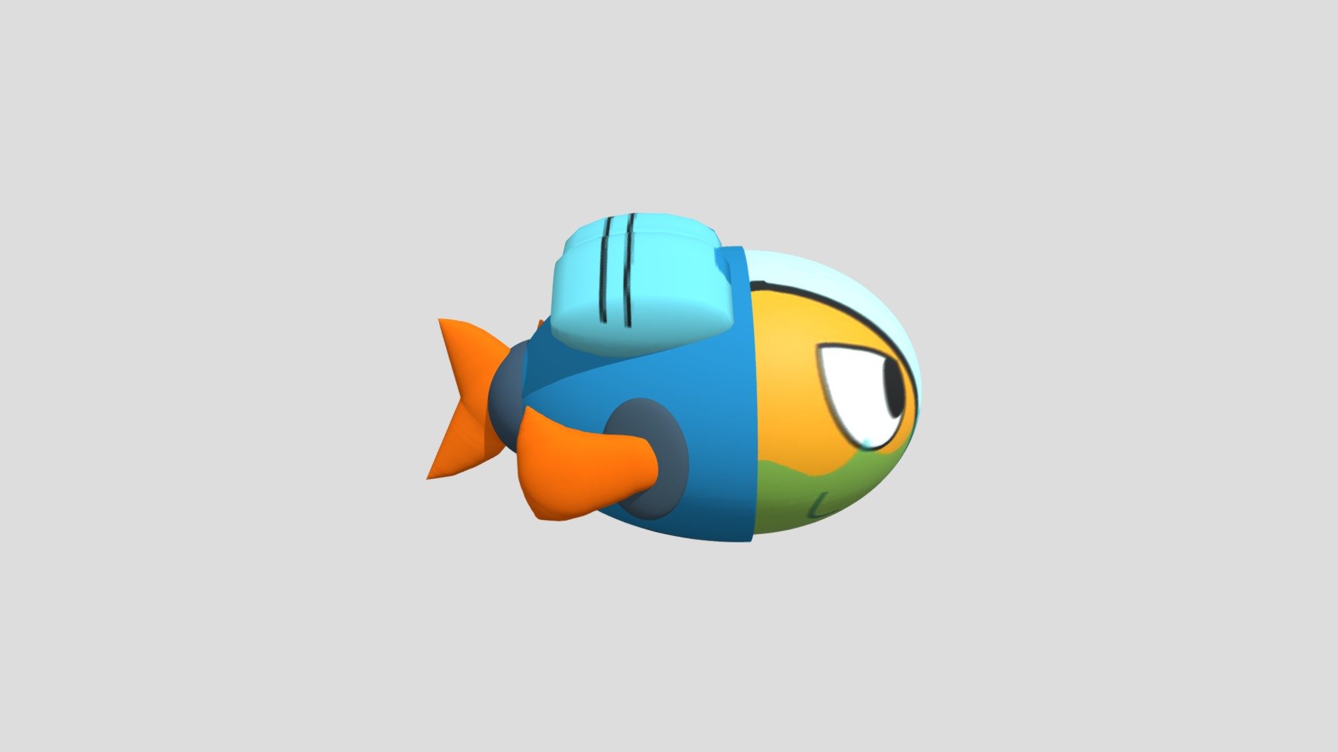 Peixe Astronauta - Download Free 3D model by niccheezey [cfb4b56 ...