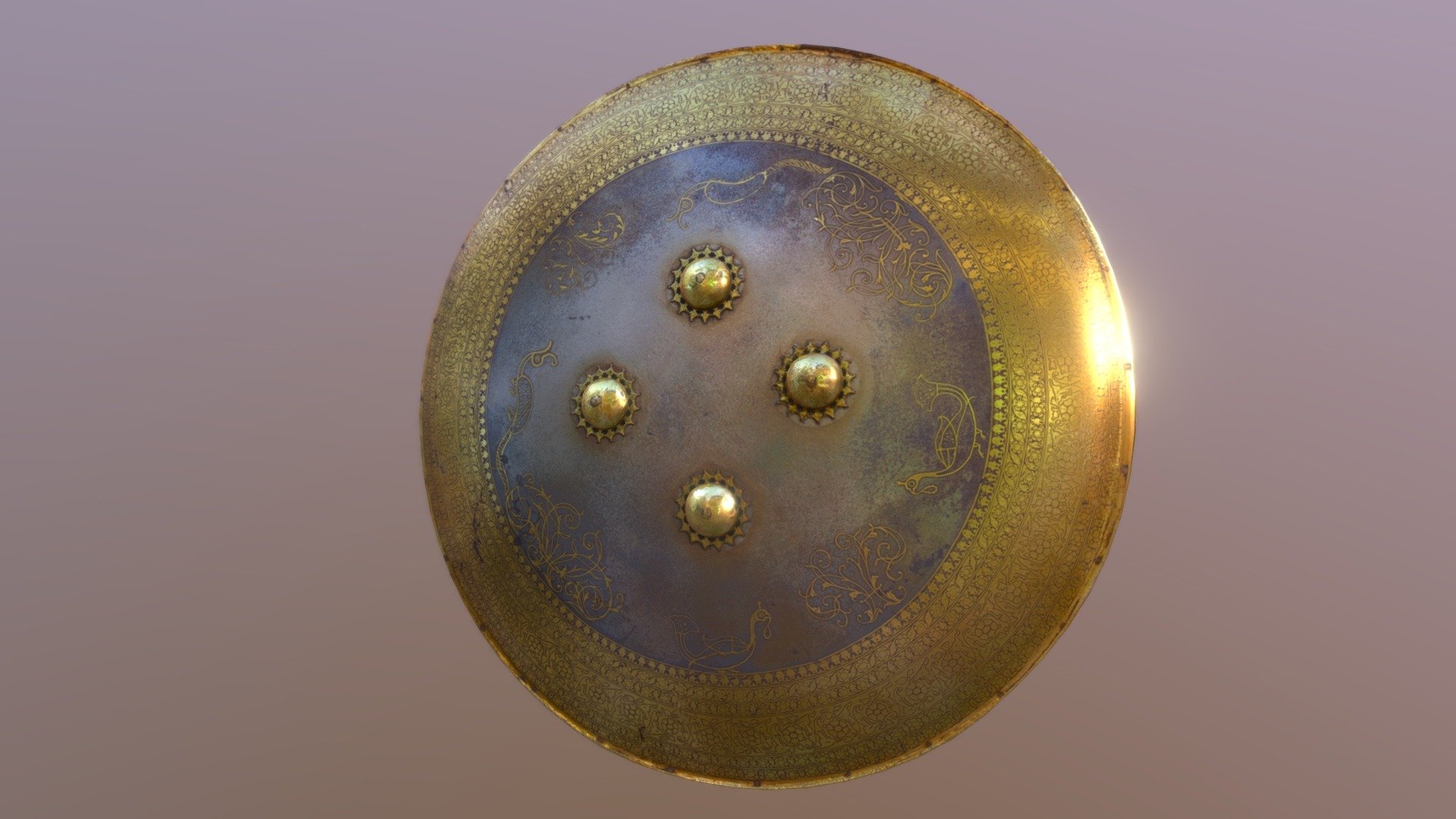 Lahore Shield (Royal Armouries Museum) - 3D model by Sikh Museum ...