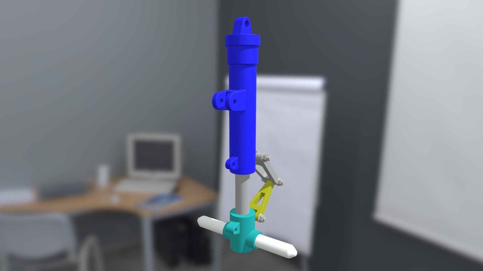 Landing Gear - 3D model by ali.z.syed [cfb4fd1] - Sketchfab
