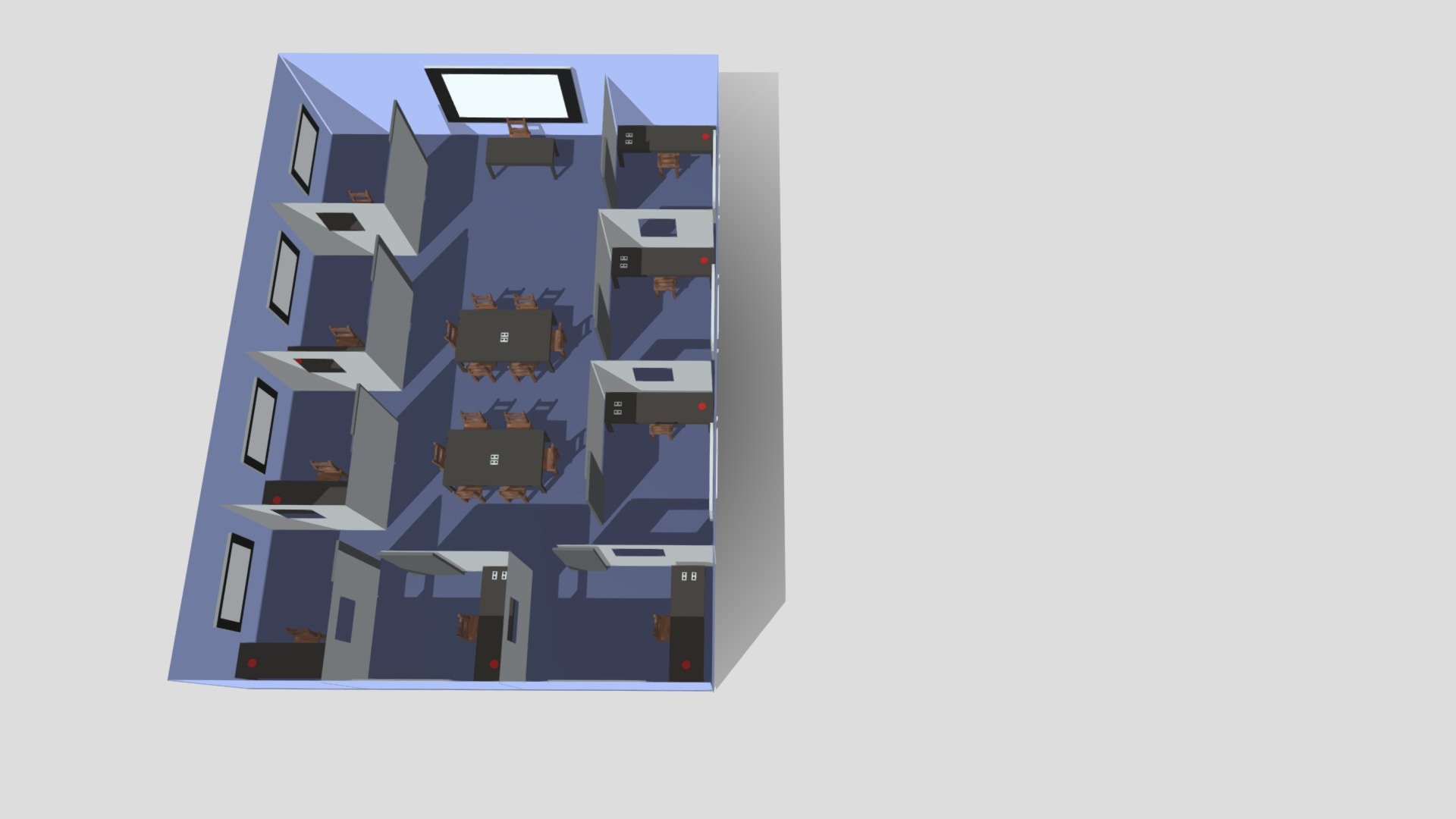 Tech 120 Cubicle - Download Free 3D model by jasminsw [cfb4ffc] - Sketchfab