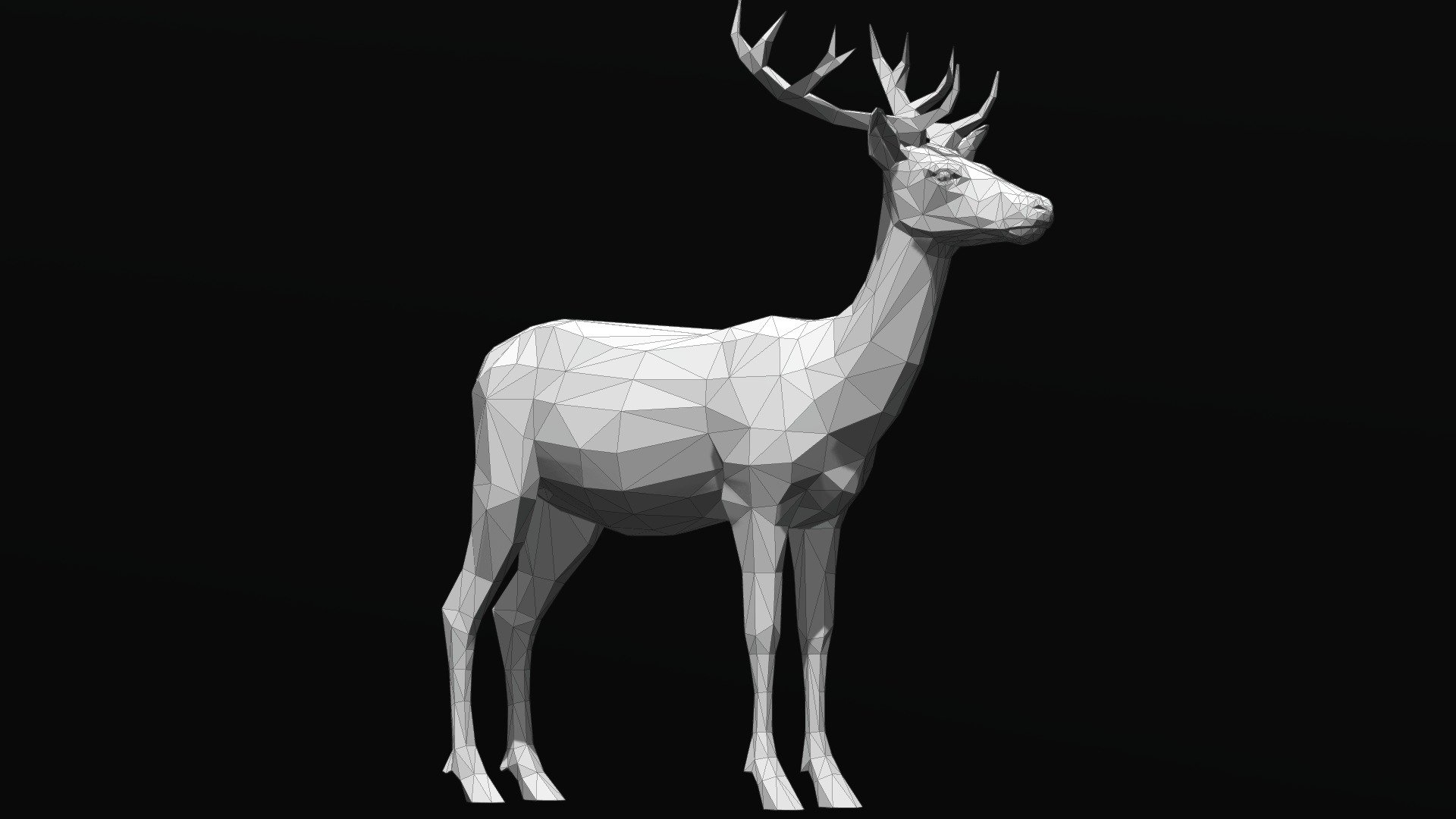 DEER LOWPOLY - Buy Royalty Free 3D model by DTA DESIGN STUDIO ...