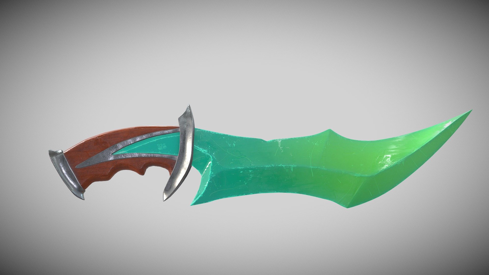 Crystal dagger - Download Free 3D model by Dekkaebi (@Dekaebi) [cfb7d62 ...
