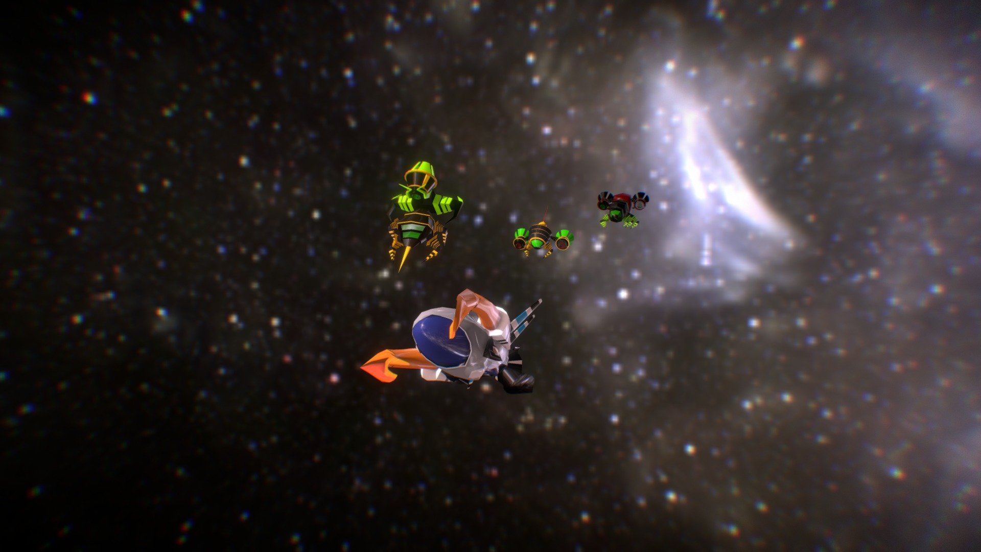 Bug Space Ships - 3D model by EvaLa [cfb8dfa] - Sketchfab