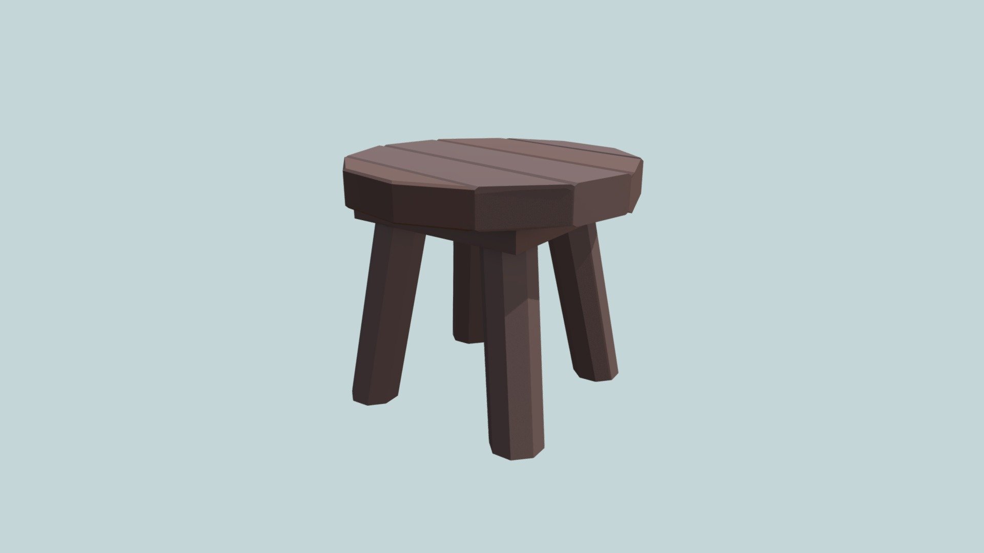 Stool - Download Free 3D model by Kowalo [cfba33b] - Sketchfab