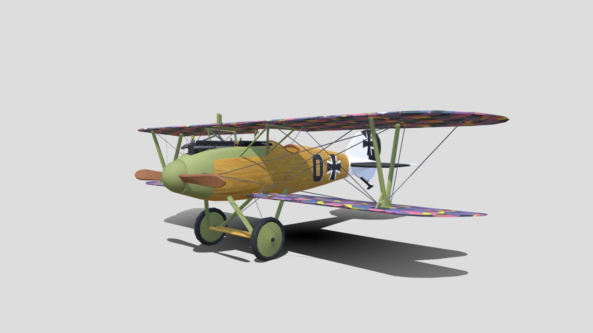 Albatros_D_Va - 3D model by MihailBelchev [cfbdd2a] - Sketchfab