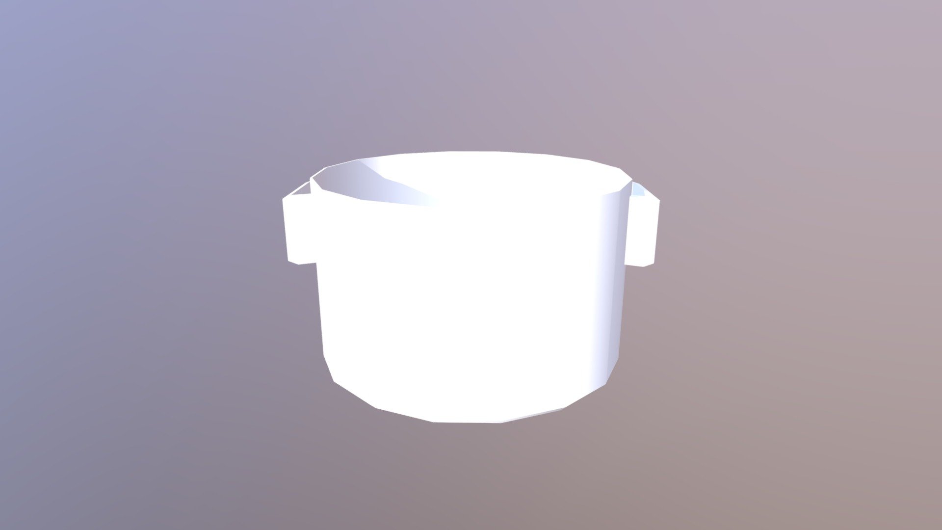 Cooking Pot Low Poly - 3D model by Andrew Bingham (@andrewbingham ...