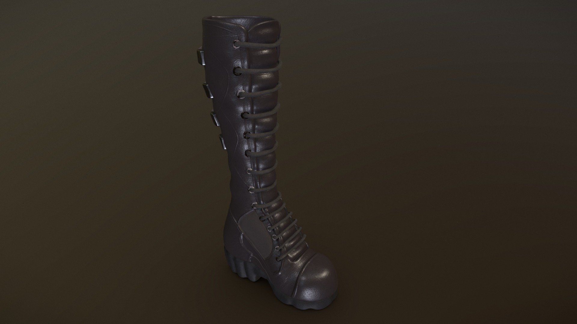 Female Boots Realistic - 3D model by Tokisaki (@Kuuhakunai) [cfbf37b ...