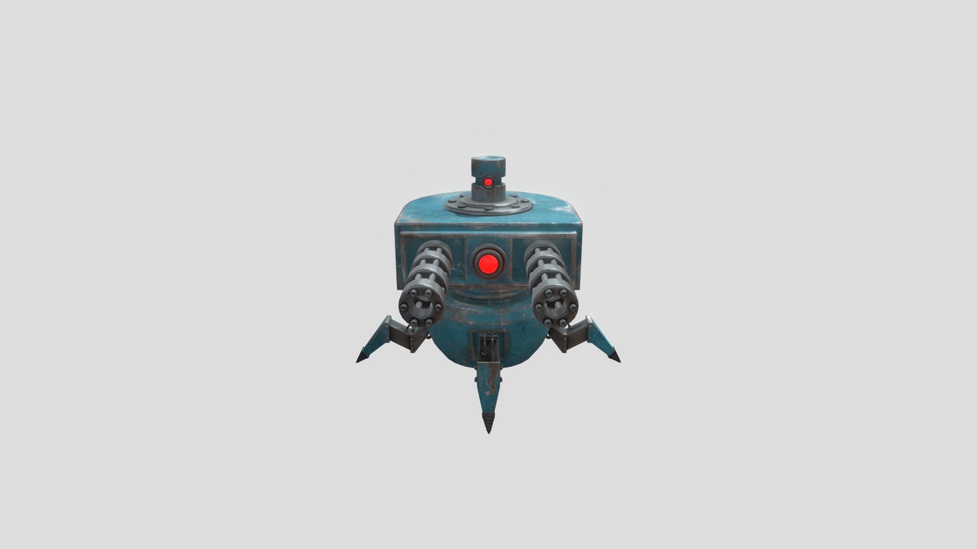 Stylized Robot - Download Free 3D model by Hao Chun Chao (@chiun905062 ...