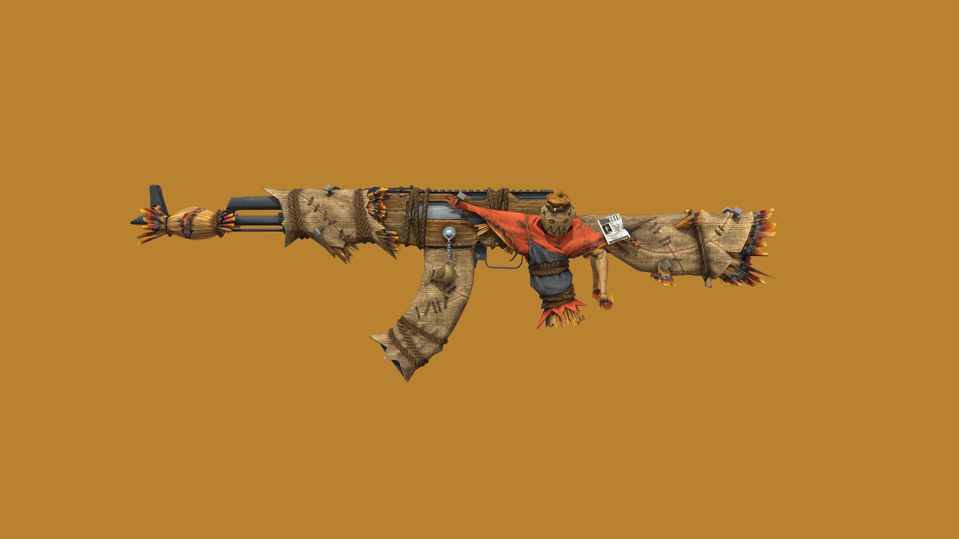 Pubg Mobile ak47 - Download Free 3D model by 00amza [cfbff0a] - Sketchfab