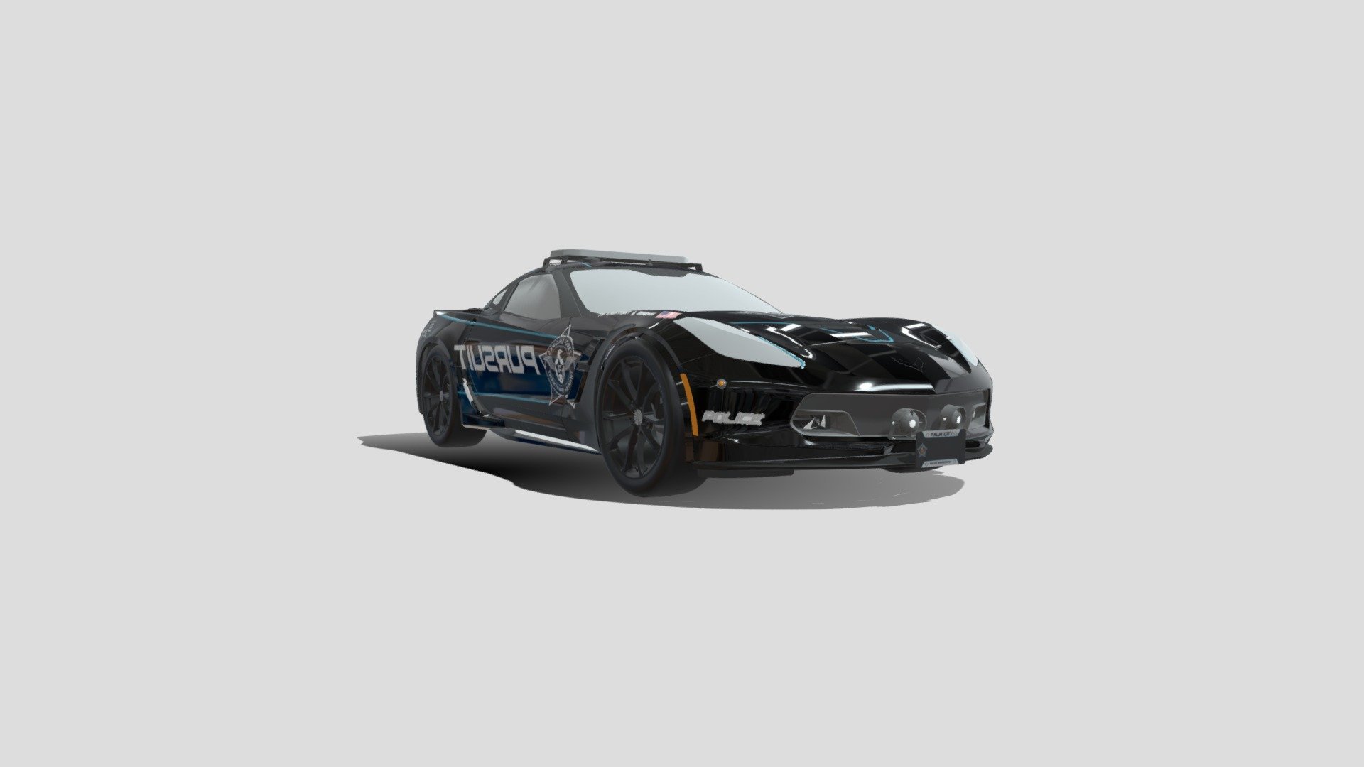 COP CORVETTE NIGHT FROM NFS HEAT - Download Free 3D model by SoMeOnE_7 ...