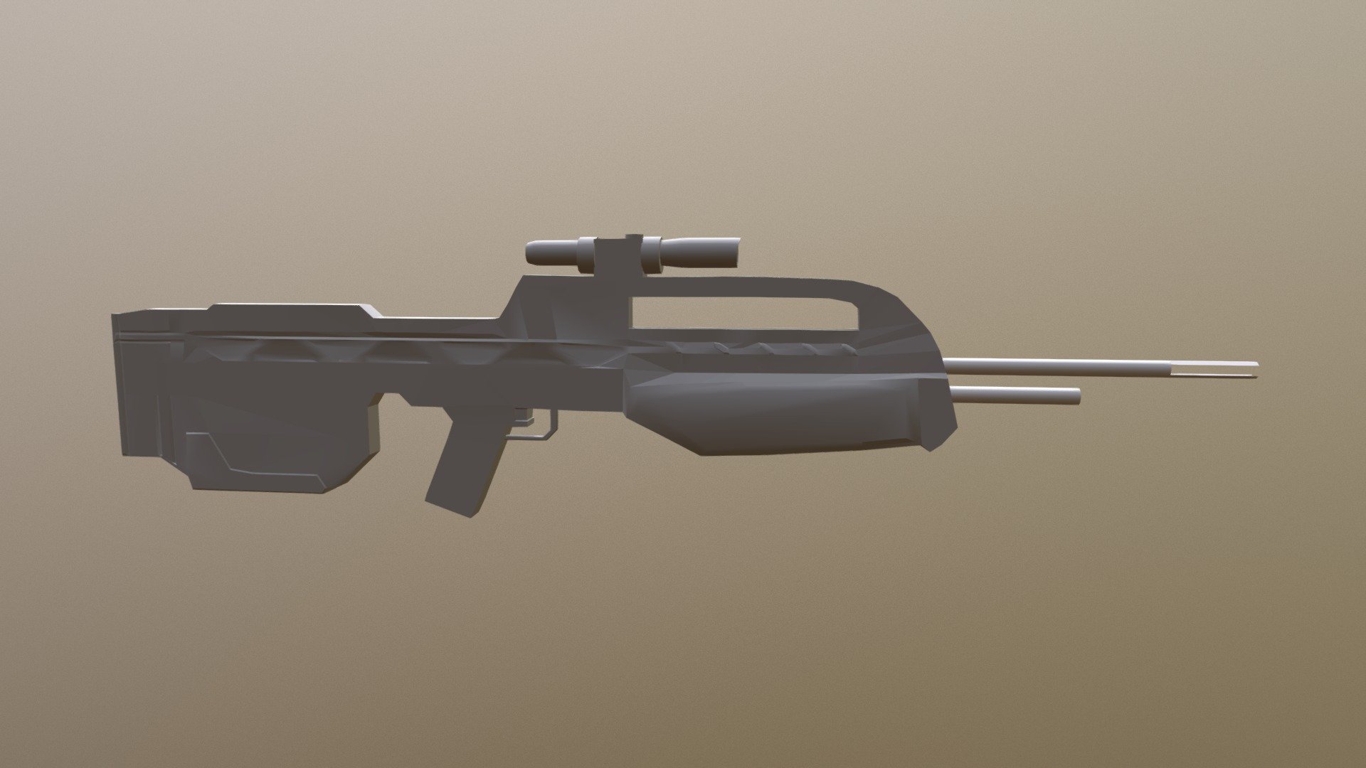 Halo battle rifle - Download Free 3D model by troyyyyyy [cfc25e3 ...