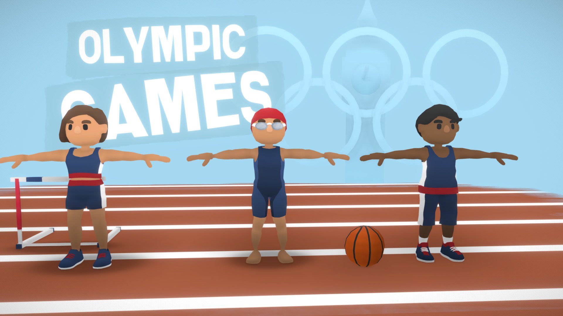 Low poly characters: GB Olympic Team(rigged)🇬🇧 - Buy Royalty Free 3D model by whyplash [cfc4096 ...