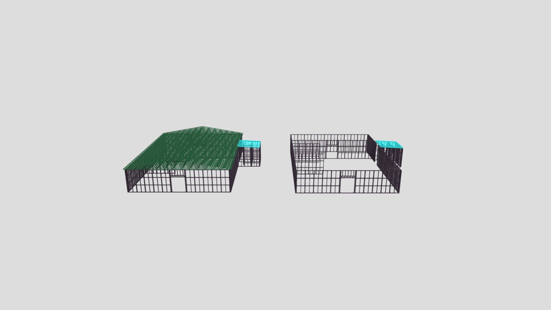 15x20m building 3D - 3D model by soshira [cfc40d9] - Sketchfab