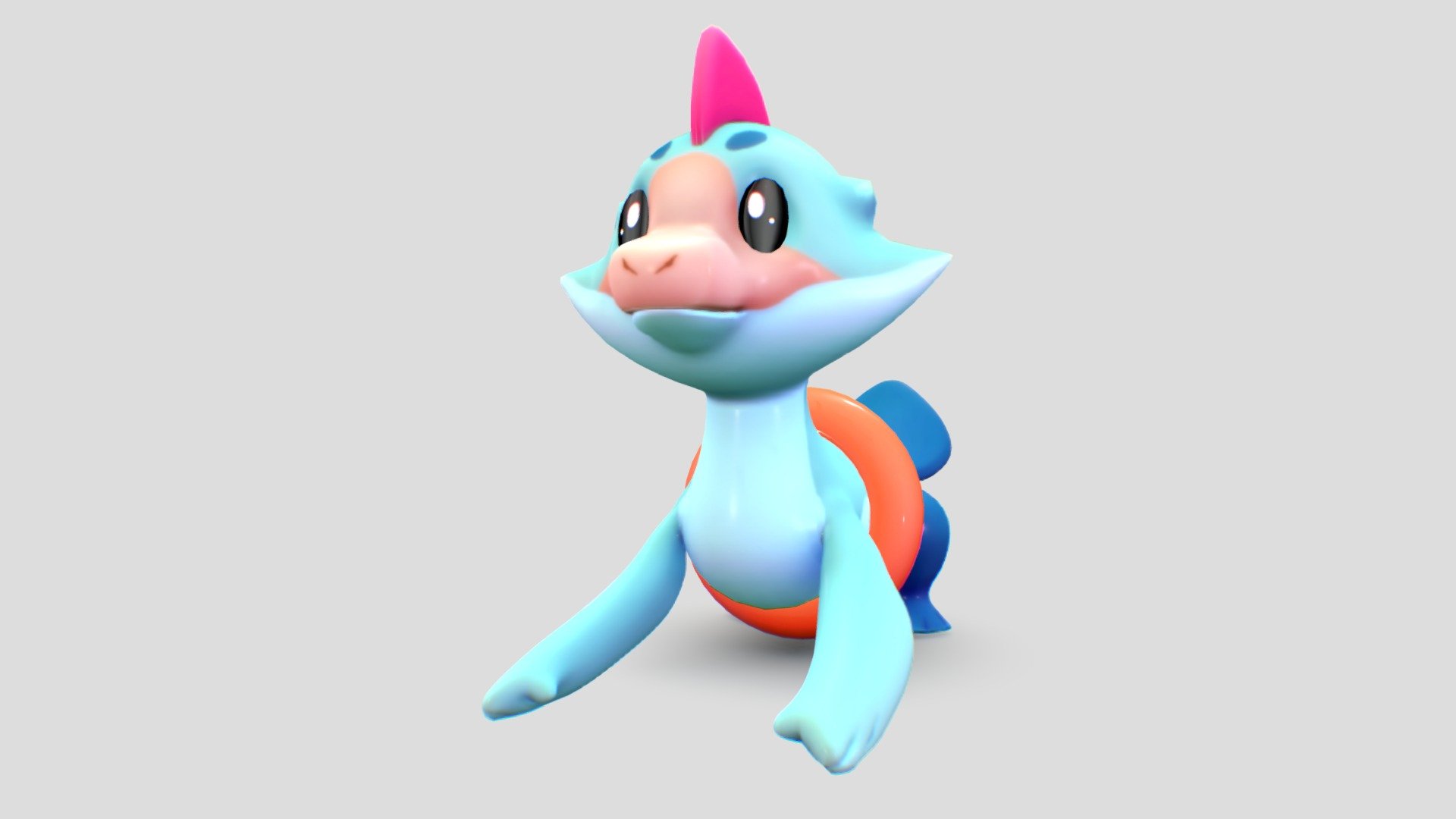 Dropup: water starter - 3D model by jasonandrewart [cfc43ee] - Sketchfab
