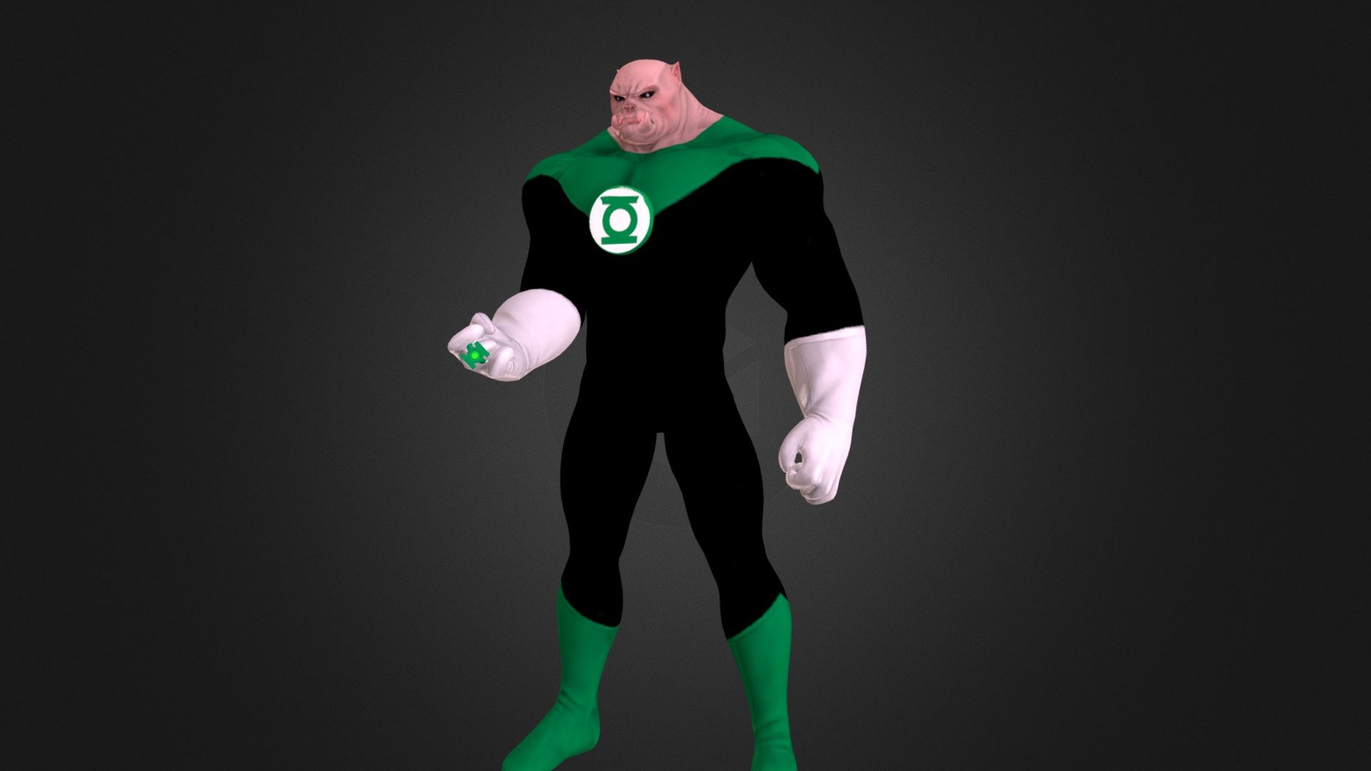 T Kilowog - Download Free 3D model by totopremier [cfc5260] - Sketchfab