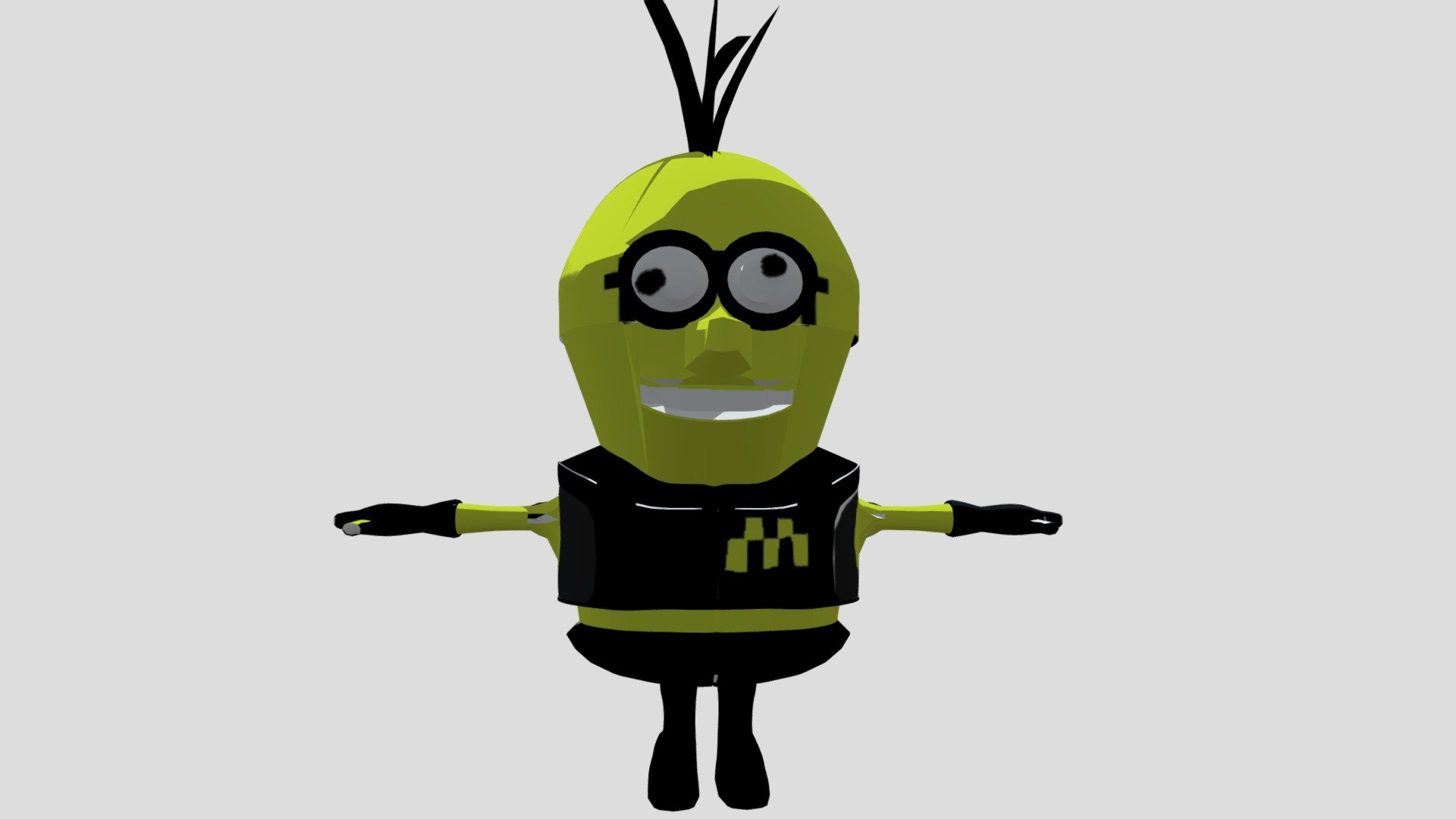 Minion Farmer Ripped (Recreation textures) - Download Free 3D model by ...