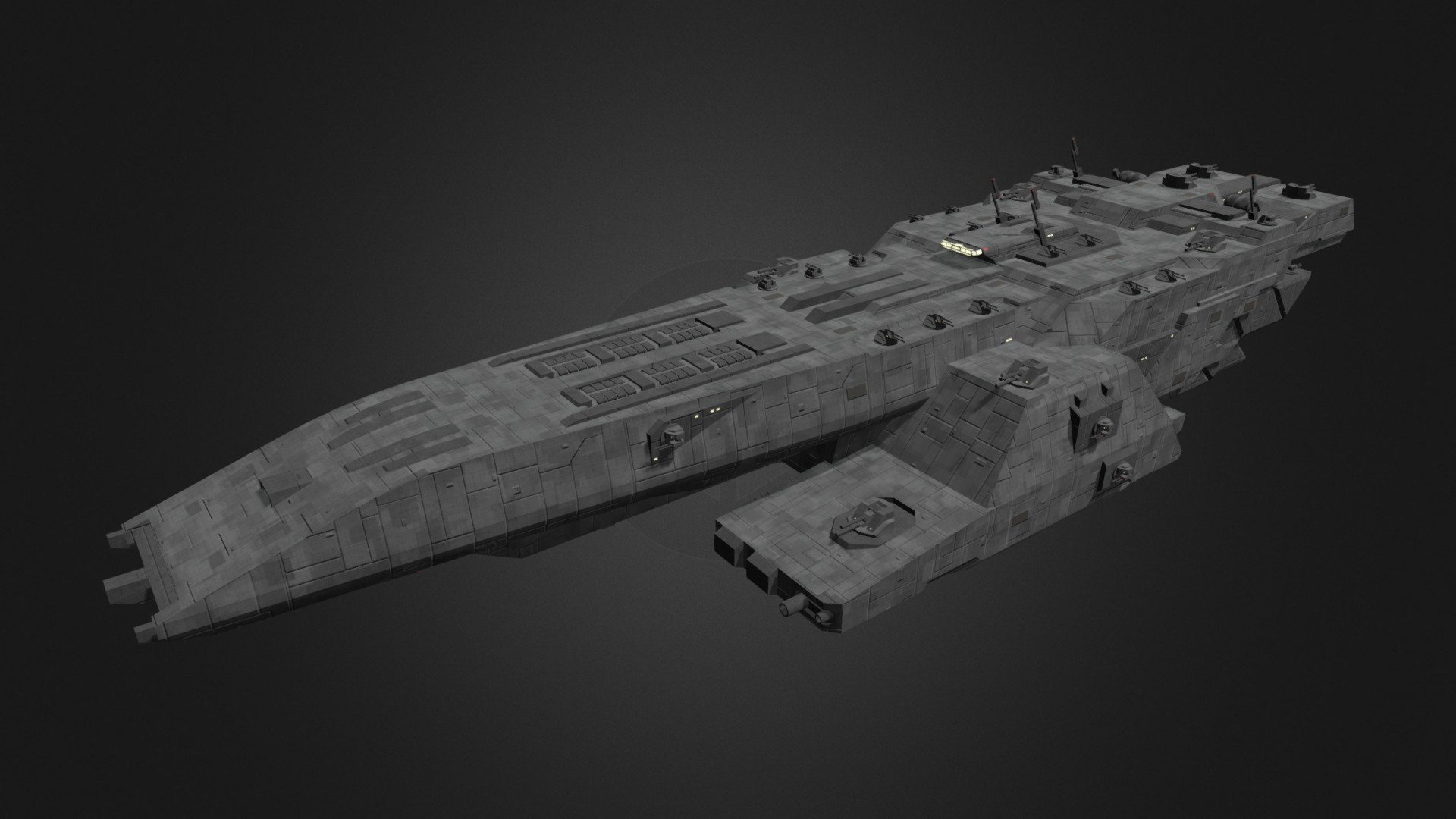 Motang Class Cruiser - 3D model by Agent_Traitor [cfc5ba8] - Sketchfab