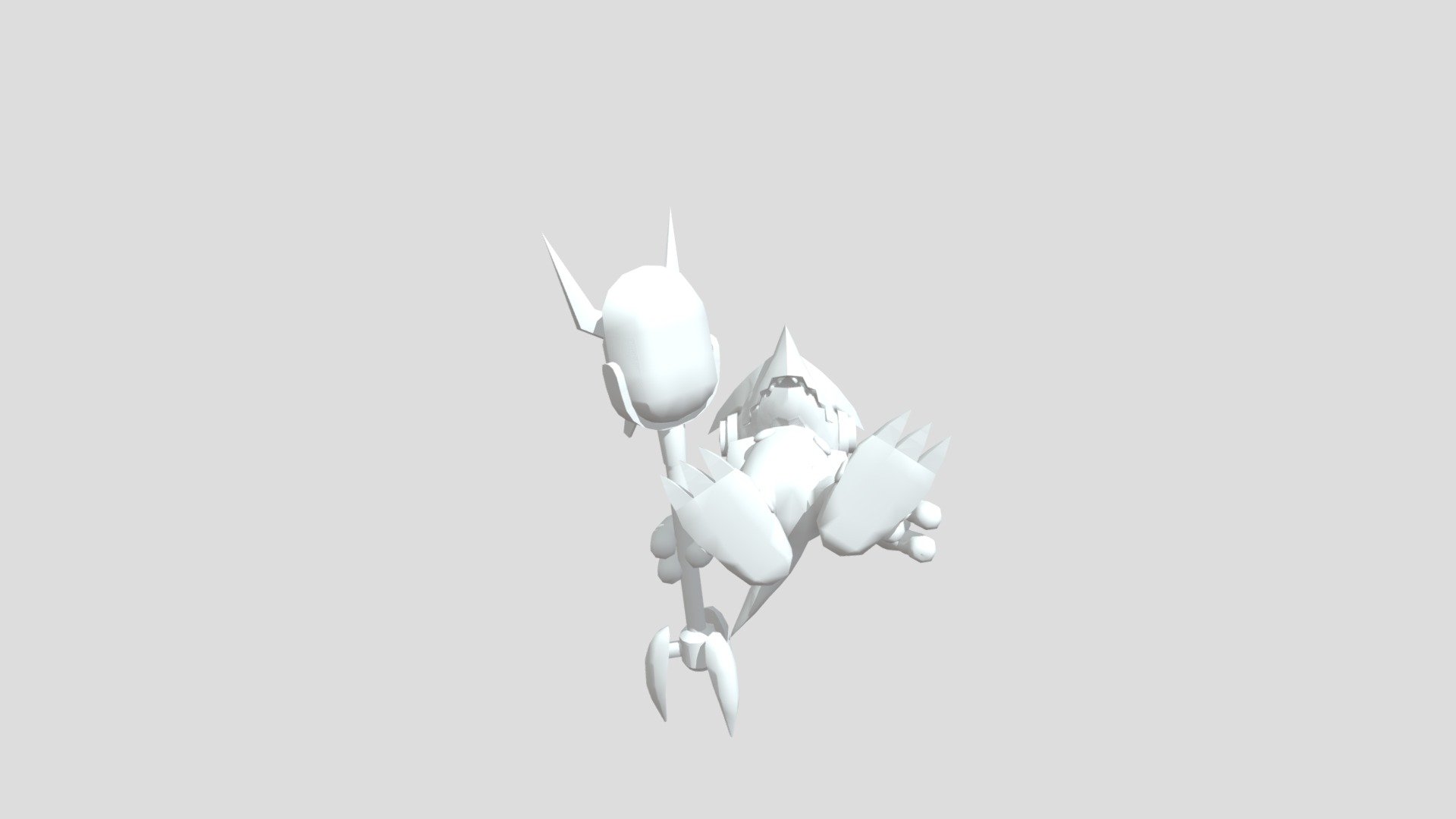 Shoutmon!!! - Download Free 3D model by theamazingdonovan207 [cfc7b90 ...