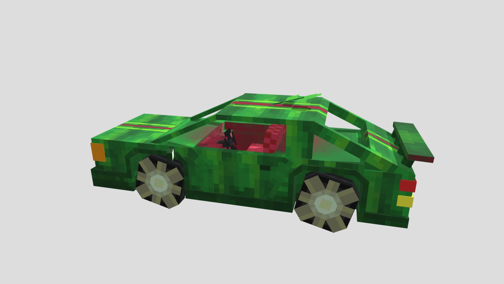 MelonCar - 3D model by Otaka Misu (@otakamisu) [cfc907b] - Sketchfab