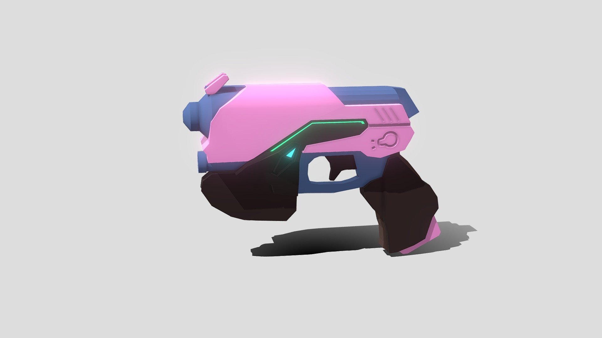 gun overwatch - Download Free 3D model by fiolalala04 [cfcace4] - Sketchfab