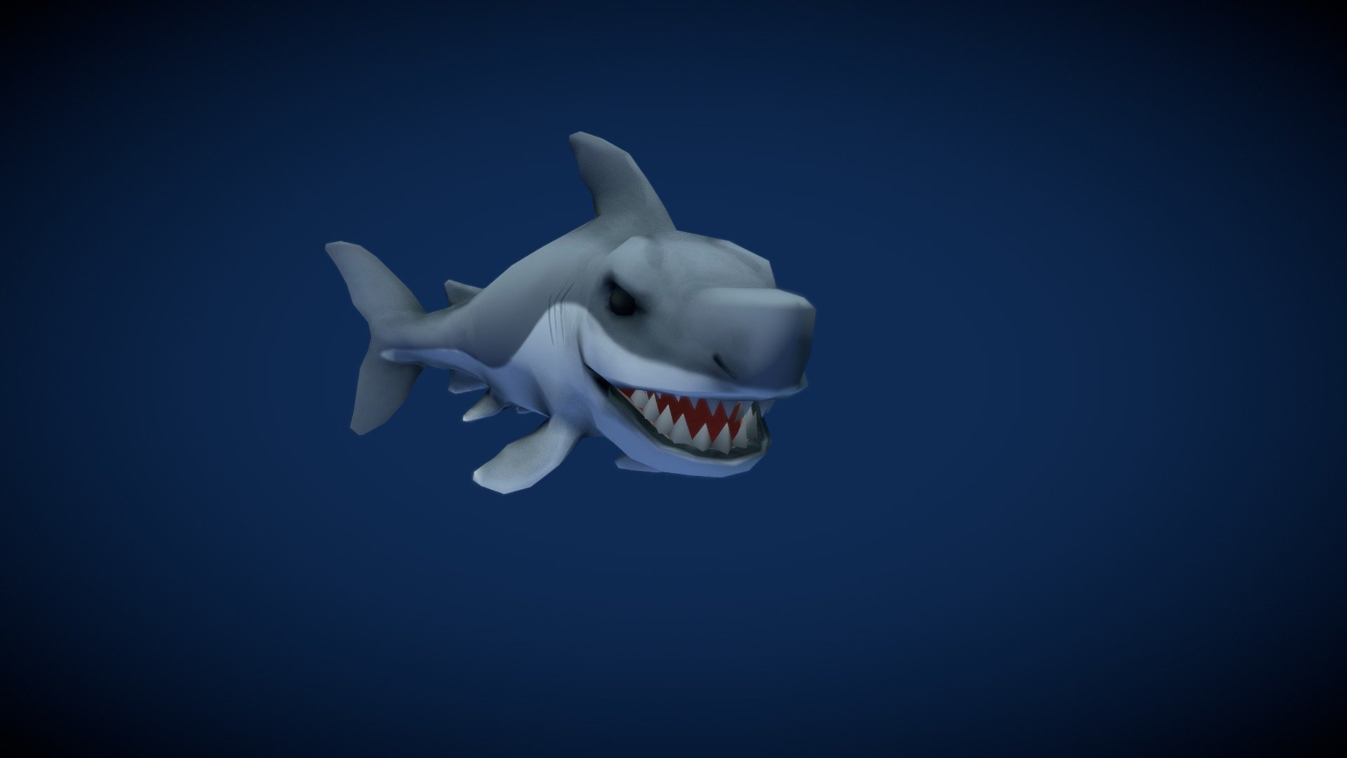 Shark Swimming Animation - 3D model by Gabriel Sandstedt (@gsgames ...